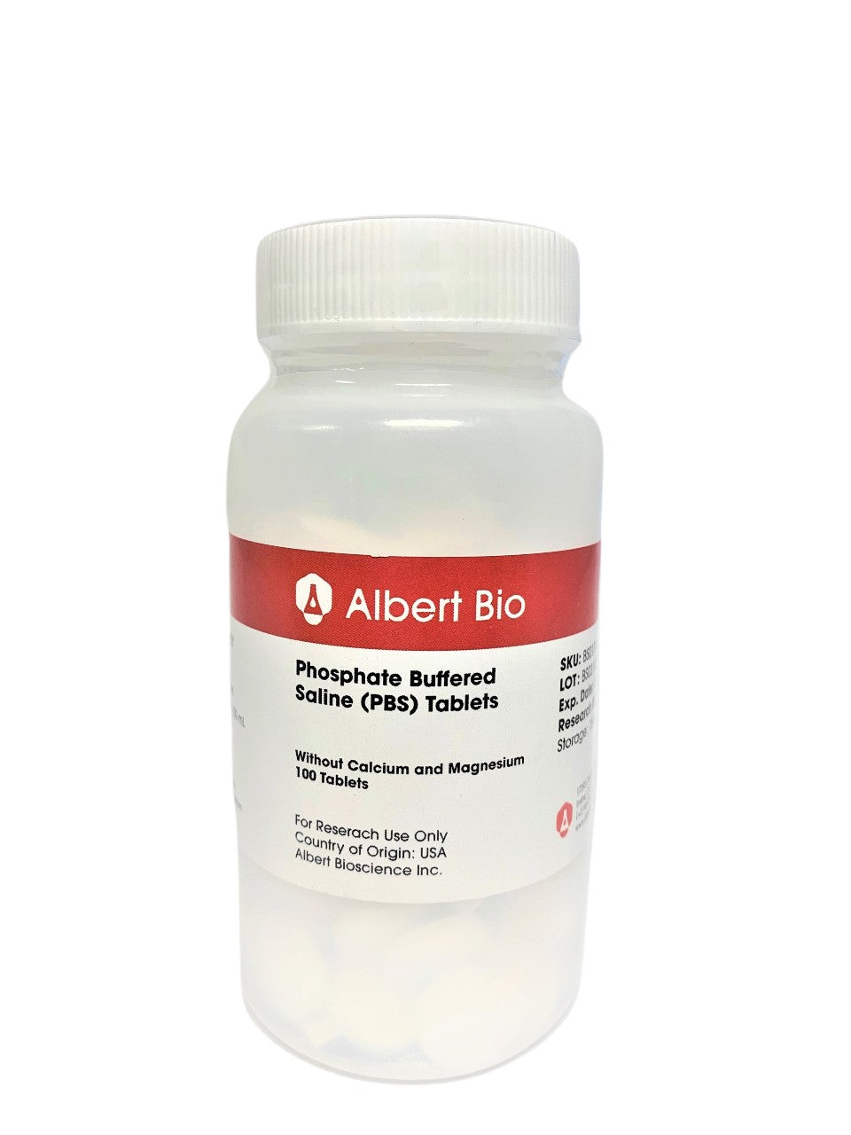 phosphate buffered saline tablets